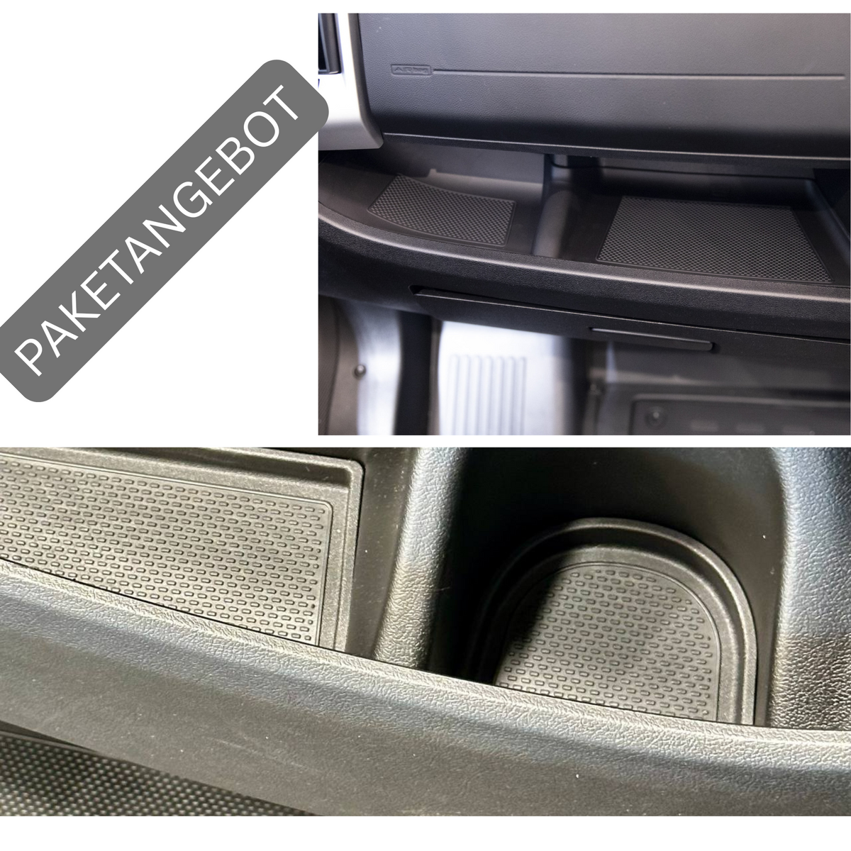 Für Fiat Ducato RAM ProMaster Interior Bundle Gummimatten - Schwarz ...