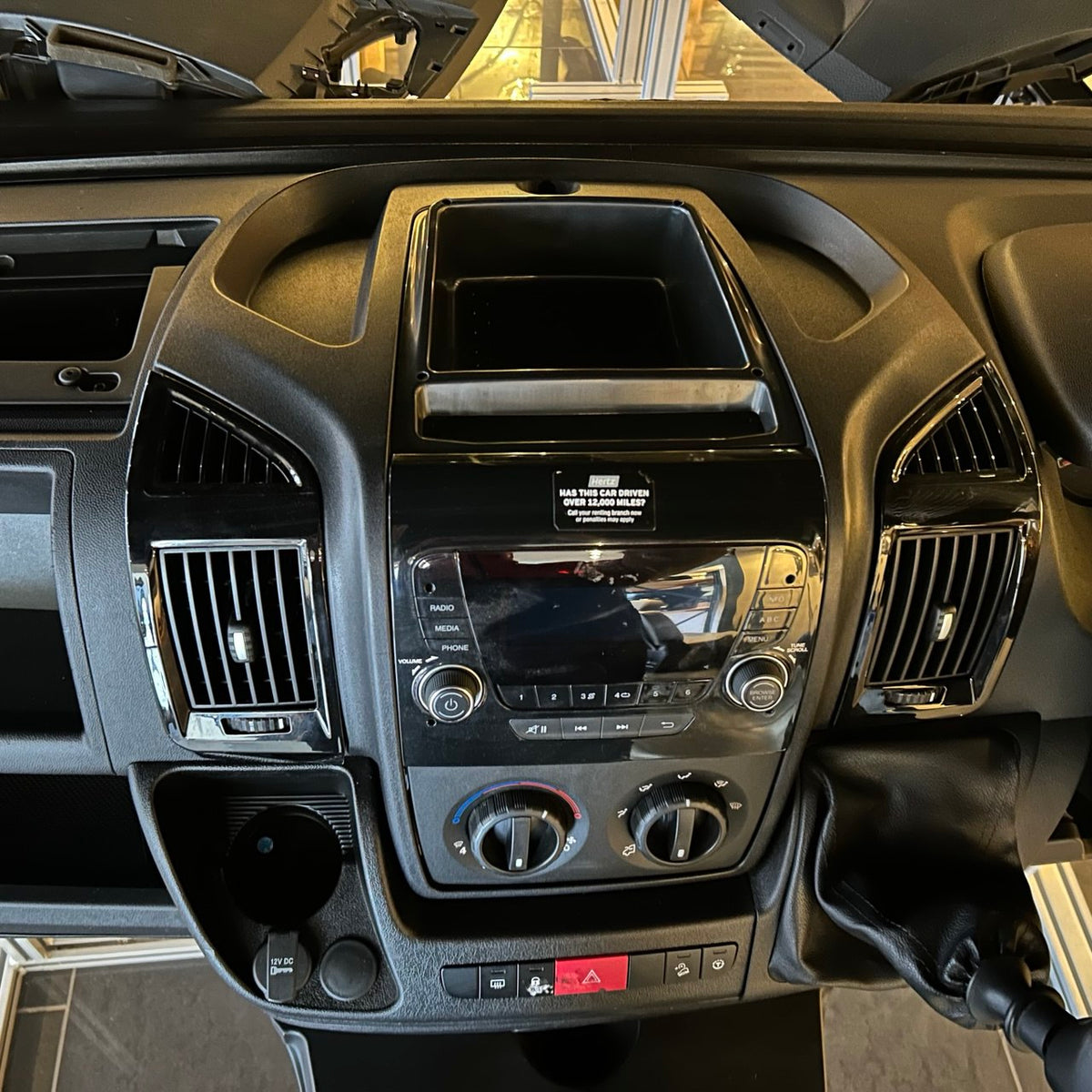 Für Peugeot Boxer Boxer Top Dash Tray mit Gummimatten-Einsatz – Innenr ...